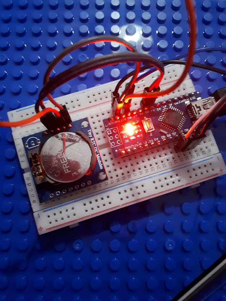 MAX7219 LED Clock with Arduino Nano – Accessible Pixel